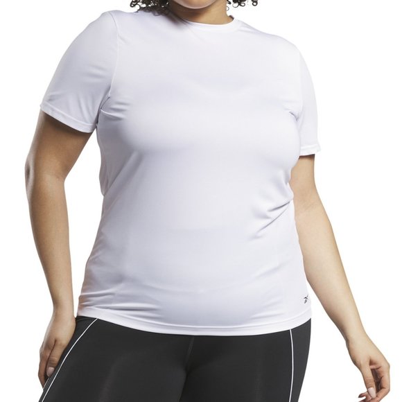 Reebok | Tops | Nwt Reebok Womens Identity Training Speedwick Tee White ...